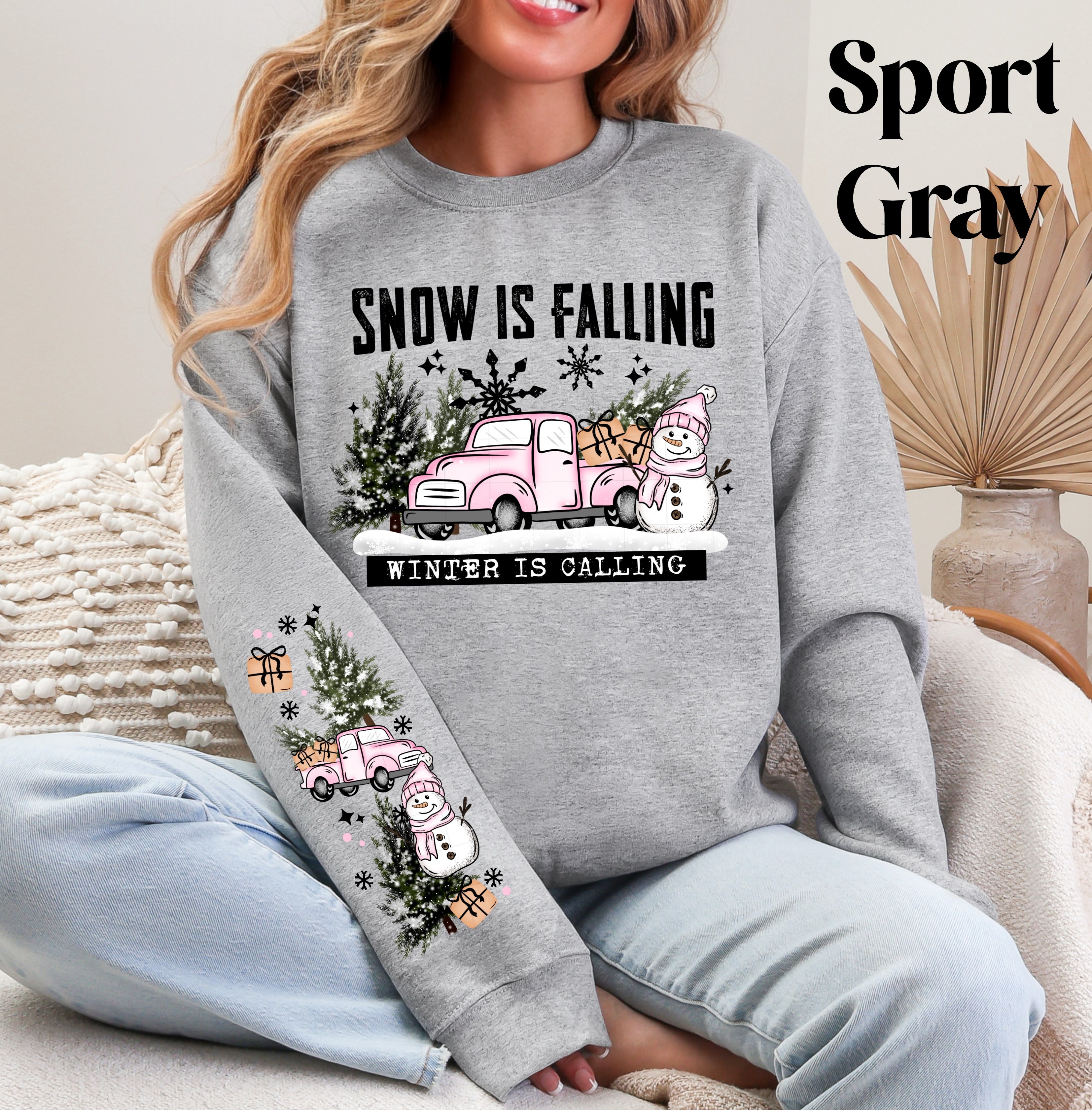Winter Is Calling Sweatshirt – Russell Crafts Tees and Transfers